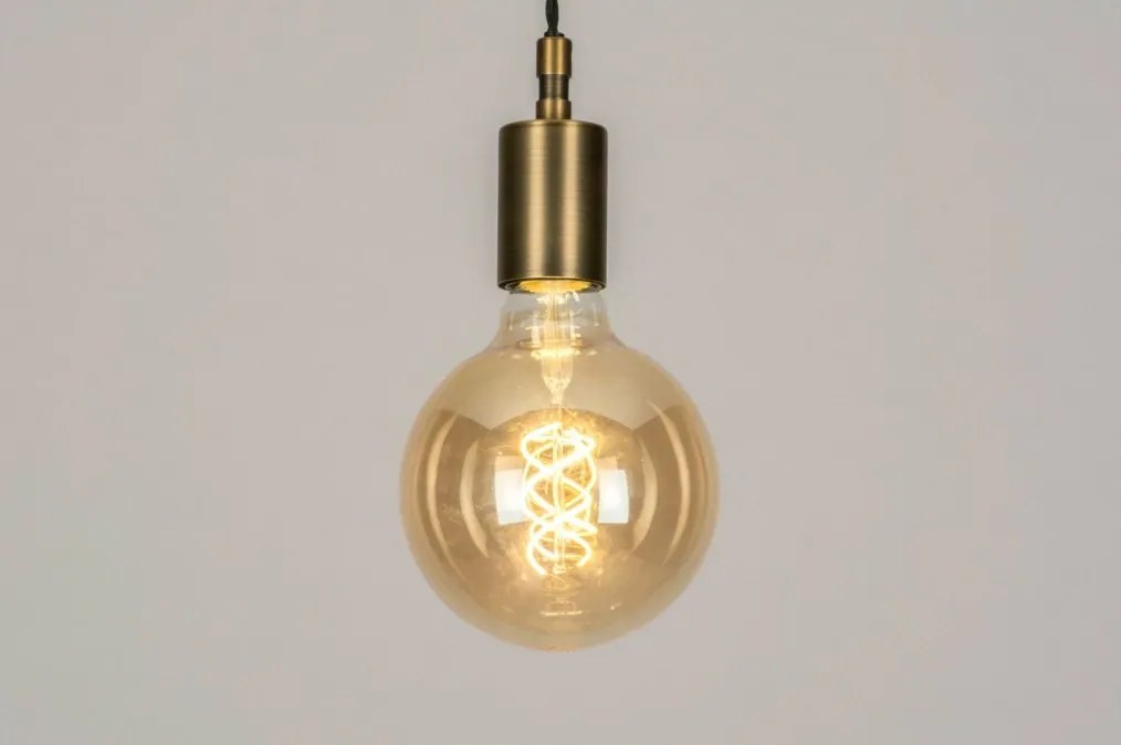 Závěsné designové svítidlo Bulb Montana Gold