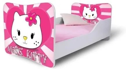 Dětská postel - Miss kitty II - butterfly - 160 x 80 cm