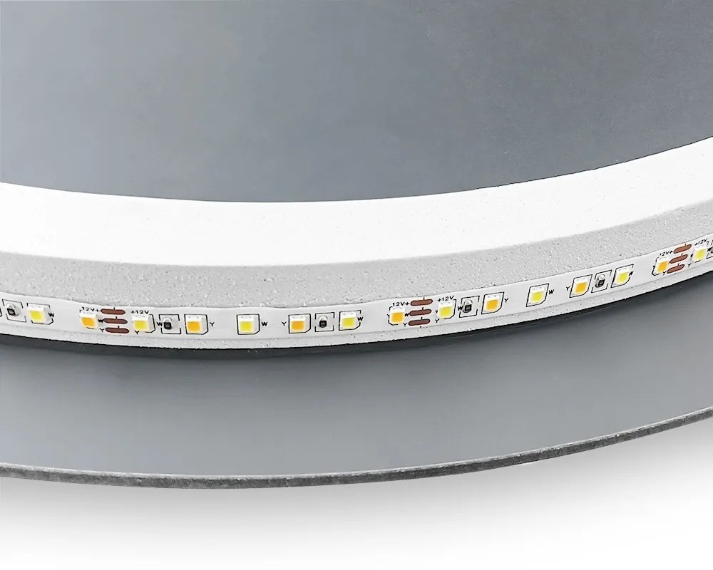 Kulaté dotykové zrcadlo s LED osvětlením HZJ090 90 cm
