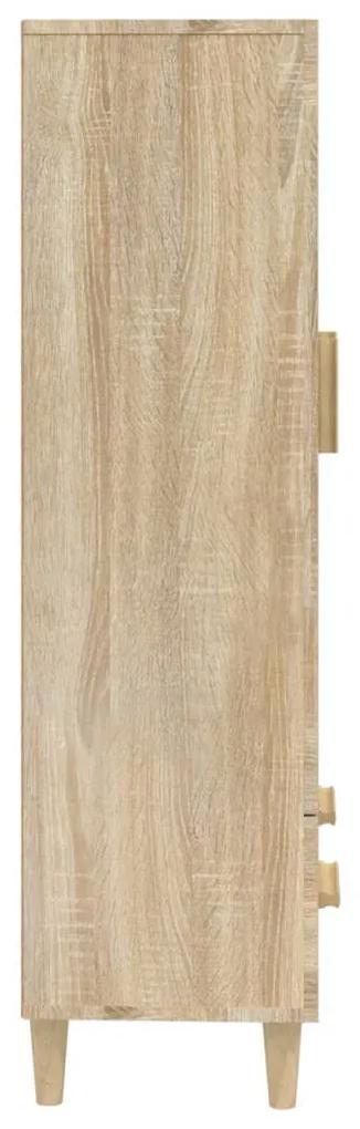 Komoda dub sonoma 70 x 31 x 115 cm kompozitní dřevo