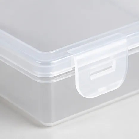 dóza na sýry, s víkem, plast, 3x19x11 cm, průhledná, Dekorino DP20260022