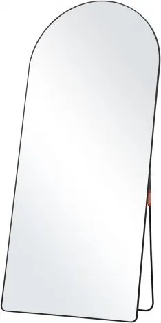 obloukové zrcadlo po celé délce 180,3 × 81,3 cm celotělové zrcadlo stojící závěsné
