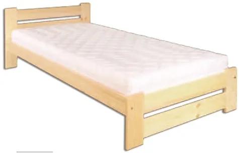 Drewmax Dřevěná postel 100x200 LK146 ořech