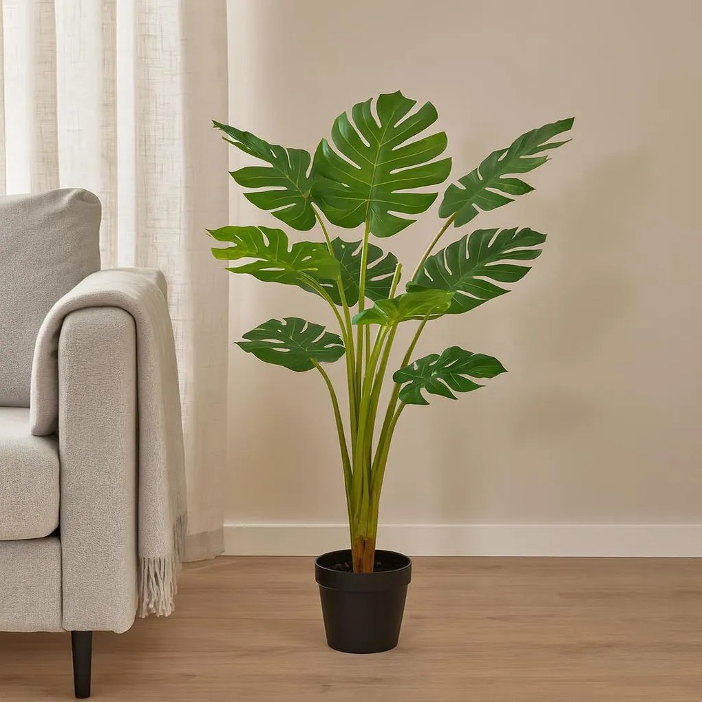 Umělá rostlina, monstera, 110 cm