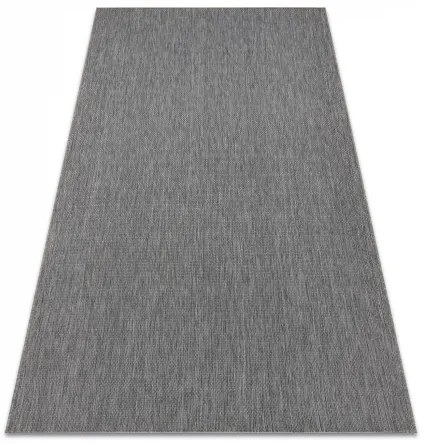 Koberec  SISAL FLAT 48663/920 antracit HLADKÝ