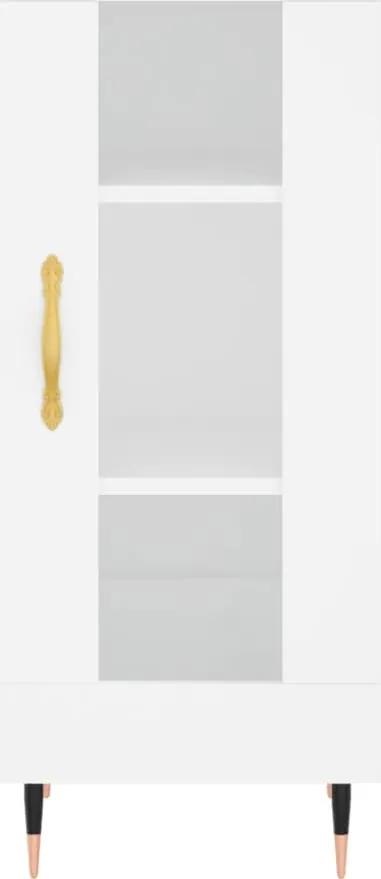 vidaXL Skříň highboard 34,5 x 34 x 180 cm kompozitní dřevo [3199025] Barva: Bílá