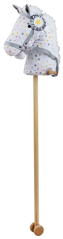 Bigjigs Toys Koníček na tyči vzorovaný
