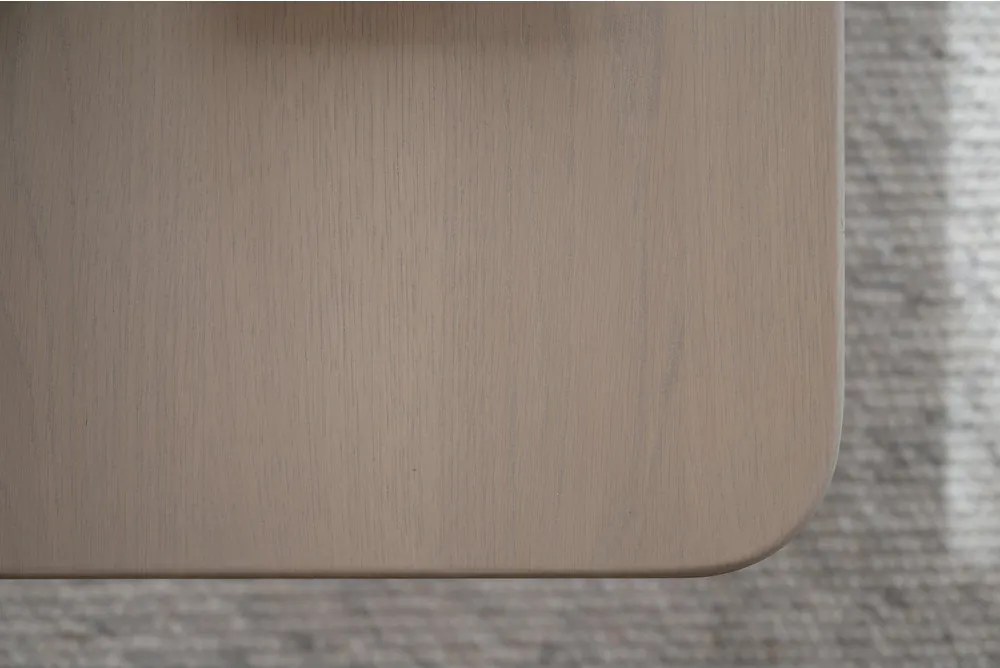 Konferenční stolek s deskou v dubovém dekoru ve světle přírodní barvě 70x160 cm Driscoll – Rowico
