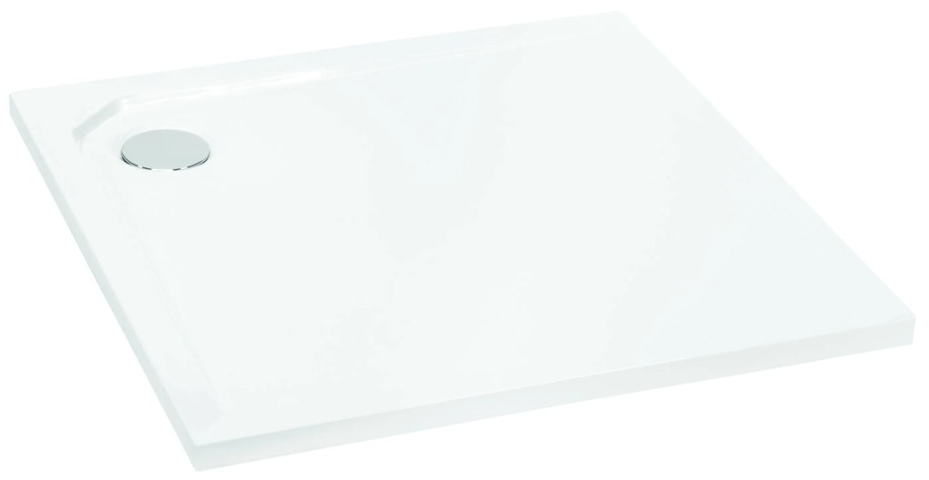 Hopa Acro sprchová vanička 90 x 90 cm čtvercová litý mramor bílá VANKACRO90