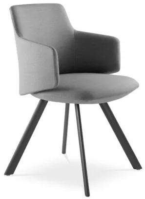 LD seating Designové křeslo MELODY MEETING 360 Barva podnože bronzová podnož GALERIE - Čalounění LD seating KŮŽE 6 / Kůže 2021