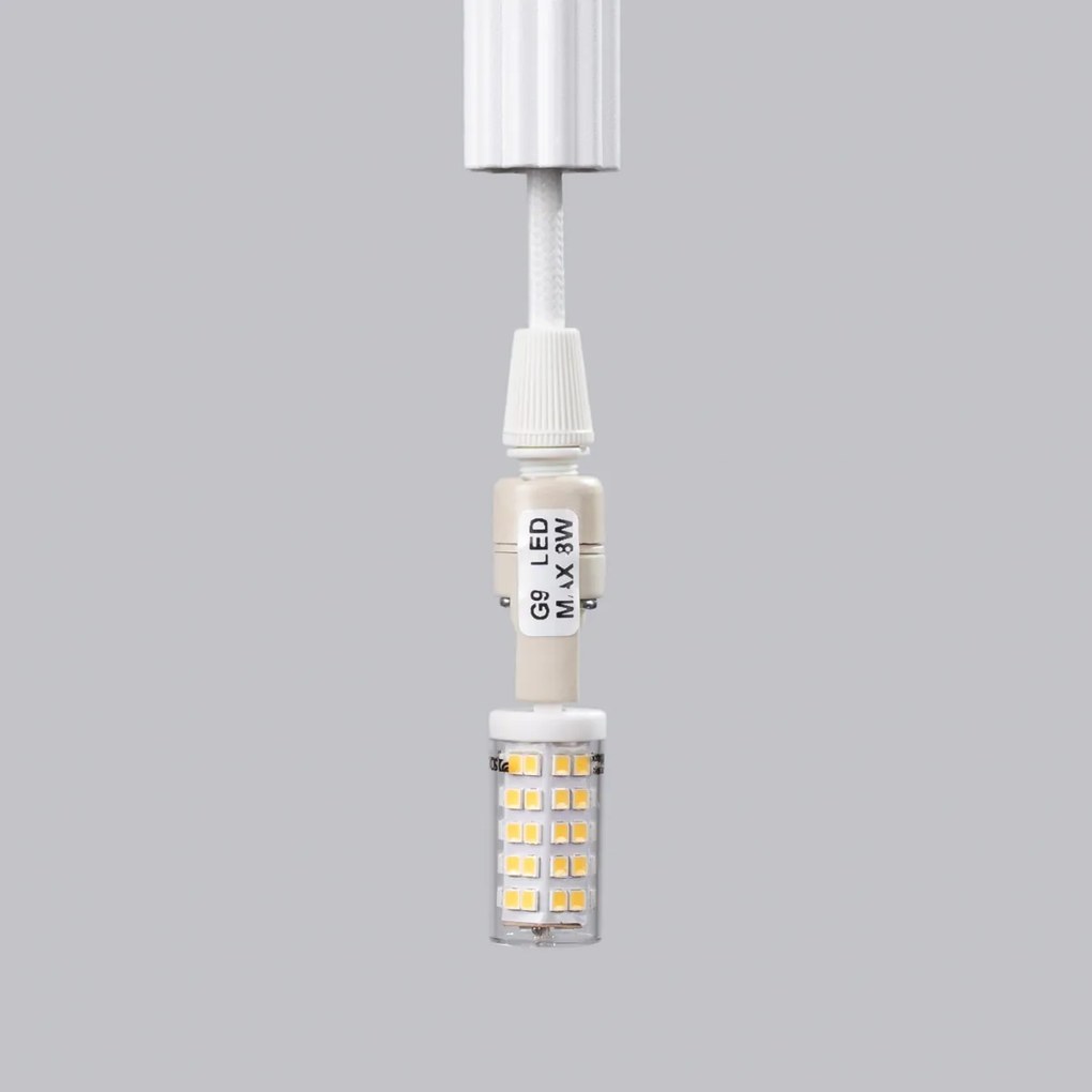 Sollux Lighting Závěsné svítidlo ARCHE 1 bílé