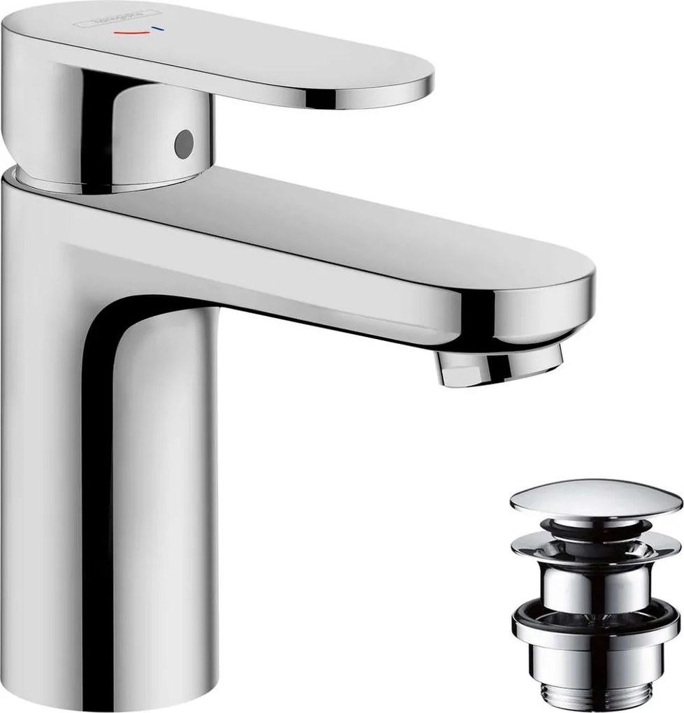 Hansgrohe Vernis Blend - Umyvadlová baterie s výpustí Push-Open, CoolStart, chrom 71589000