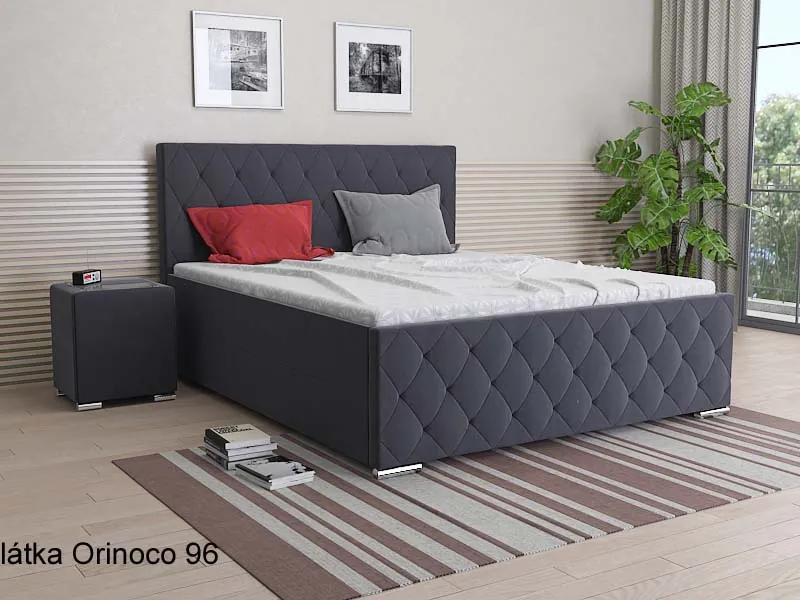 Čalouněná postel Adel 200x220 vysoká 60 cm