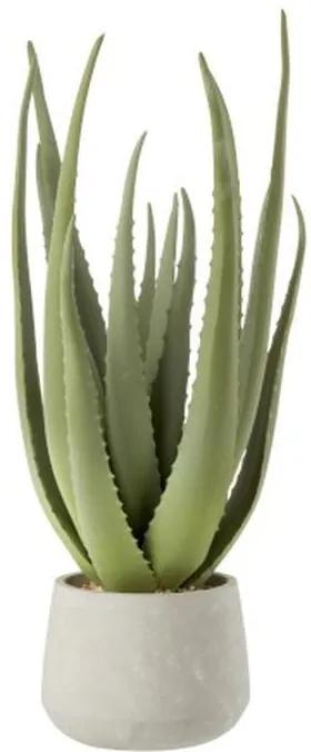 Umělá Aloe v květináči - 40*54 cm