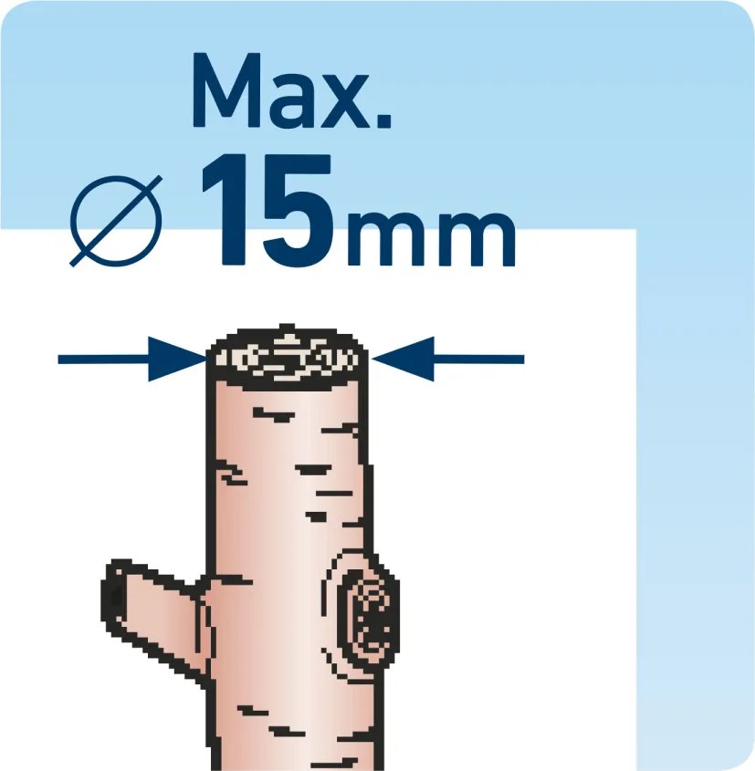 Nůžky zahradnické na květiny, 180mm