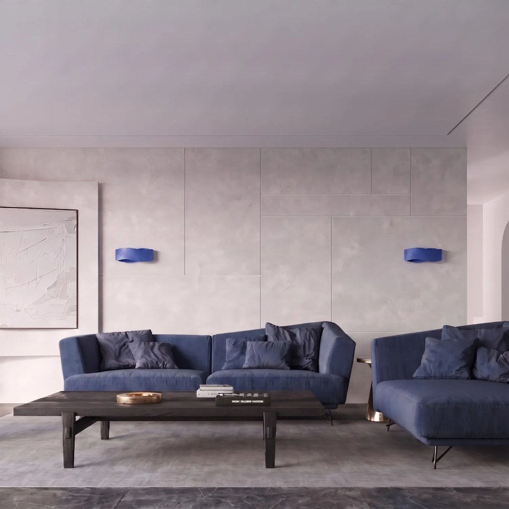 Sollux Lighting Nástěnné svítidlo TILA 30 ultramarín