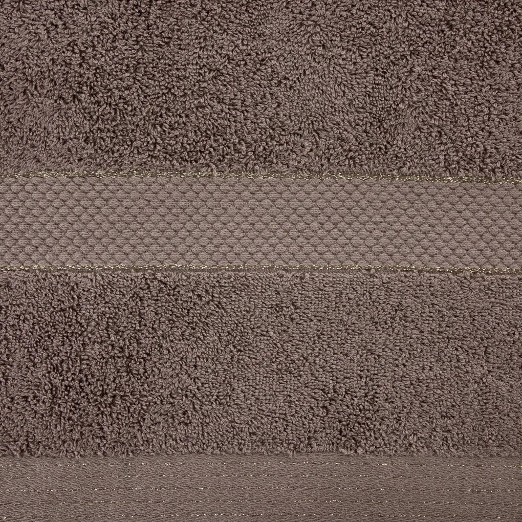 FROTÉ RUČNÍK BARI 70X140 CM SVĚTLEHNĚDÁ