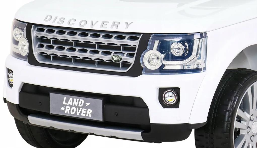 Dětské elektrické auto Land Rover Discovery Bílé