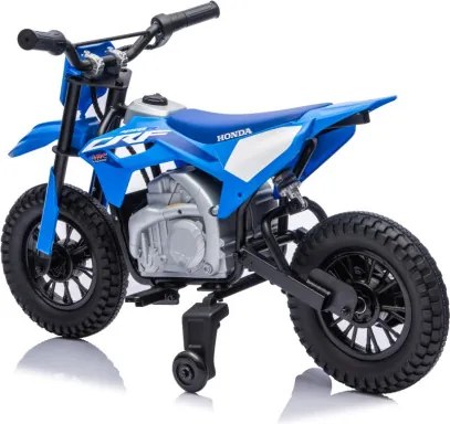 Elektrická motorka HONDA CFR450R modrá