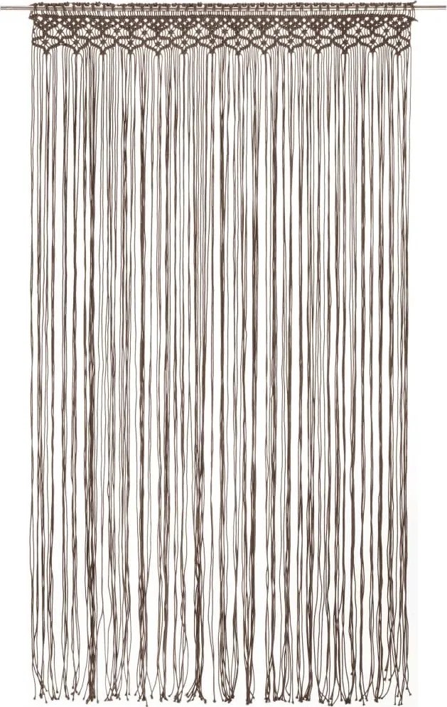vidaXL Macramé závěs 140 x 240 cm bavlna [323981] Barva: antracitová