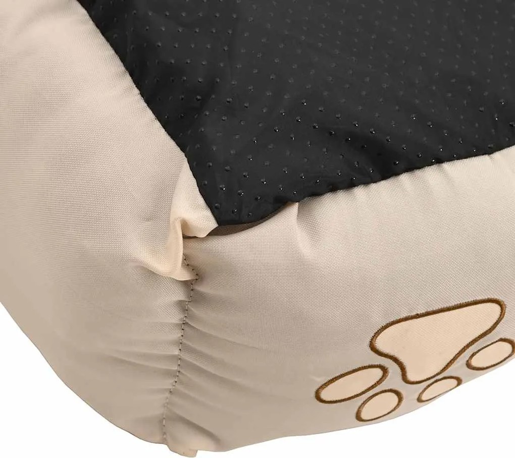 Teplý pelíšek pro psy s polstrovaným polštářem XL 170202