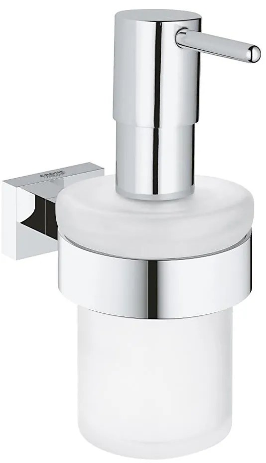 GROHE 40756001 - Dávkovač tekutého mýdla ESSENTIALS CUBE 160 ml lesklý chrom
