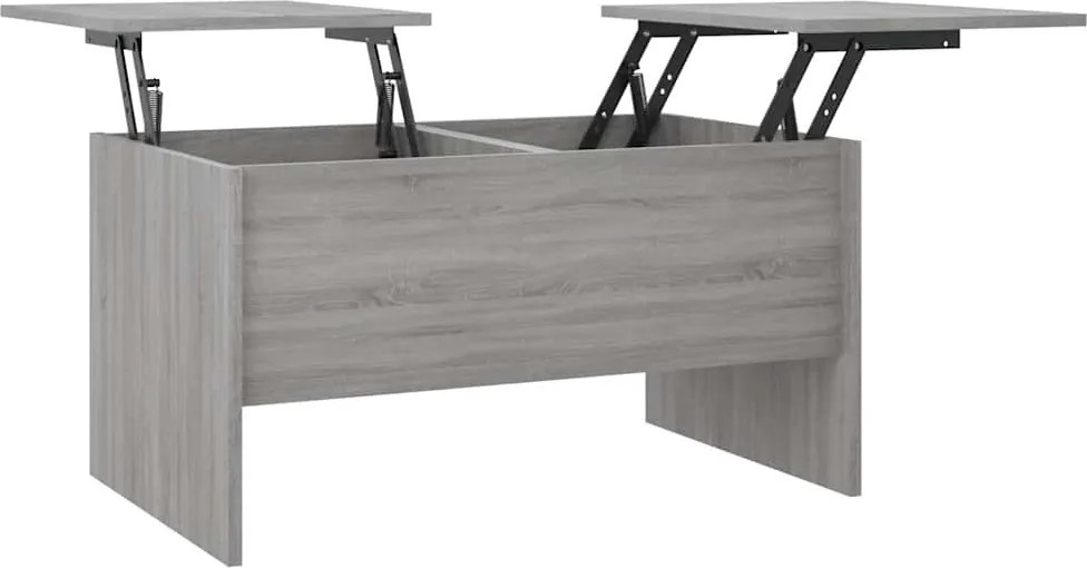 vidaXL Konferenční stolek 80 x 50 x 42,5 cm kompozitní dřevo [809732] Barva: Černá