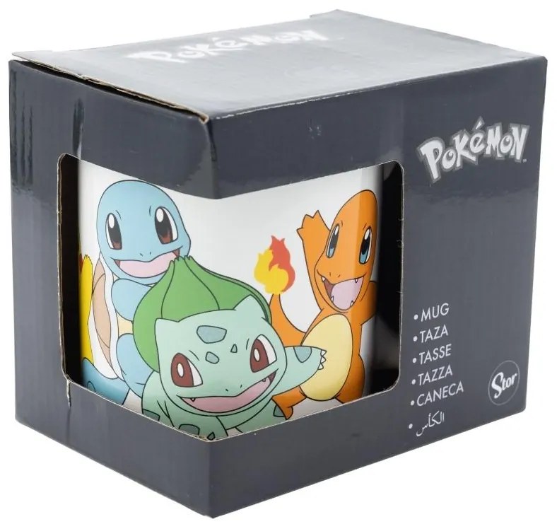 HRNEČEK POKÉMON (dárkový box), 325 ml Velikost: uni