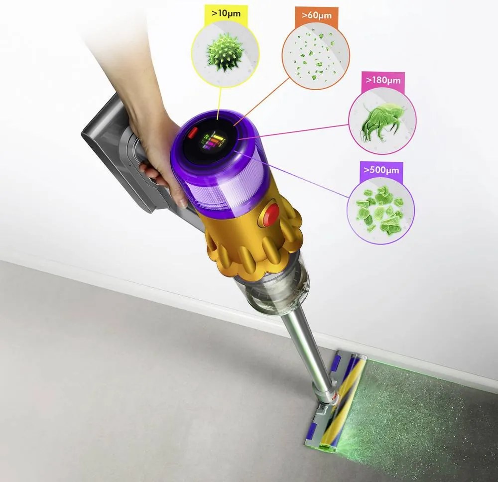 Dyson V12 Detect Slim Absolute - Tyčový vysavač