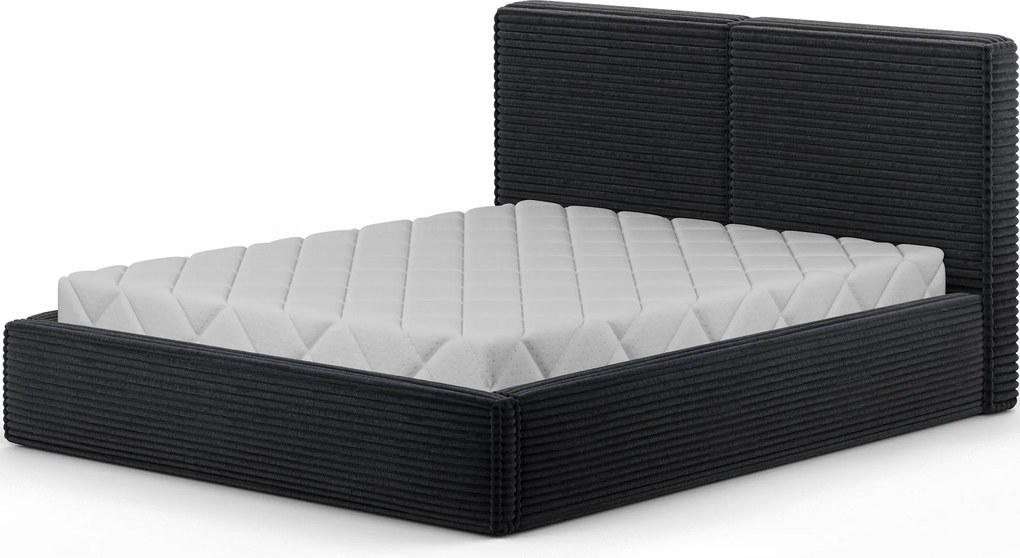 Pesillo postel + Dřevěný rám/Standardní zdvih/kontejner 140x200