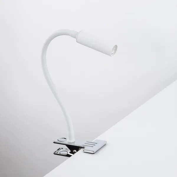 LED Lampa s klipem LAGOS 1xG9/3W/230V bílá