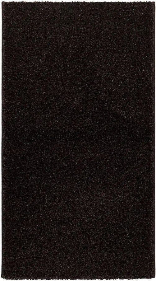 Antracitově šedý koberec Universal Veluro Noche, 57 x 110 cm