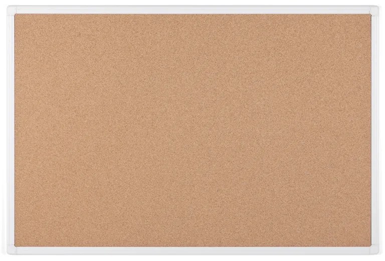 Korková nástěnka ANTI-MICROBIAL, 900 x 600 mm, bílý rám