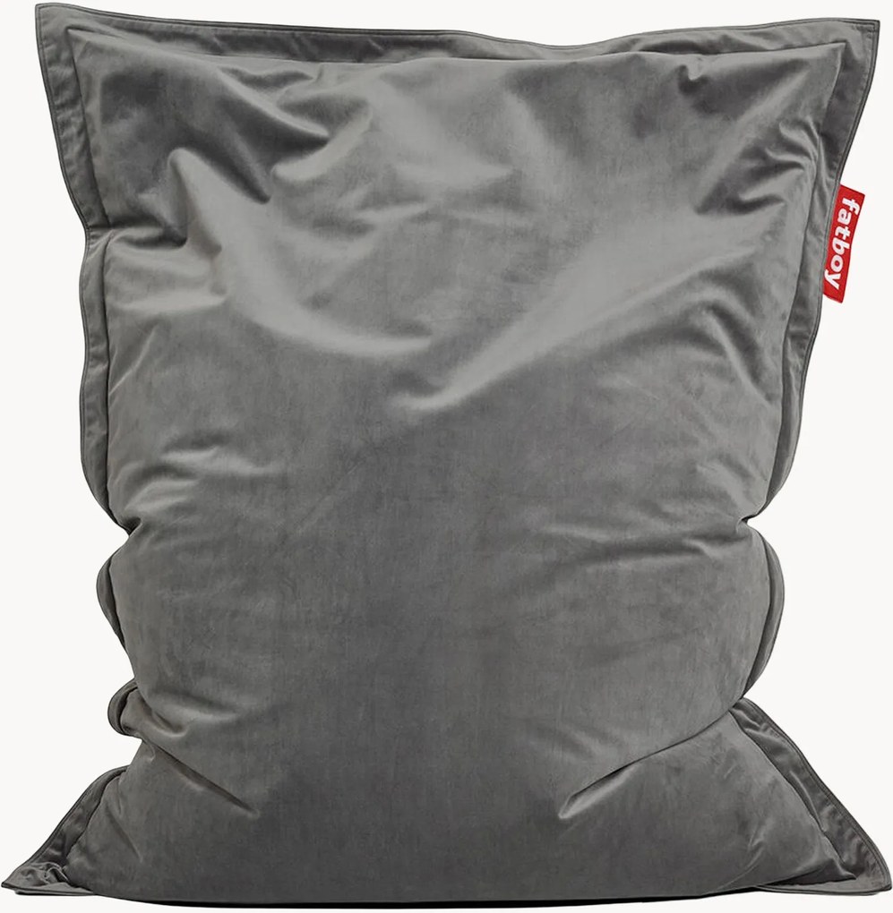 Sedací vak z sametu Original Slim