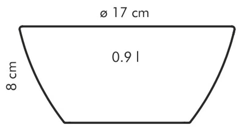 Miska CREMA ø 17 cm