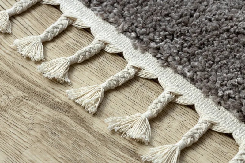 Dywany Łuszczów, Kusový koberec Berber 9000 brown, 80x150, hnědá, ložnice