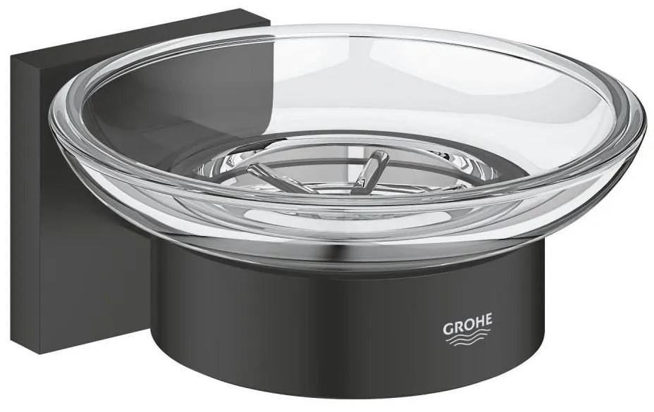 GROHE 410962430 - Miska na mýdlo START CUBE 110 x 56 x 125 mm černá 410962430