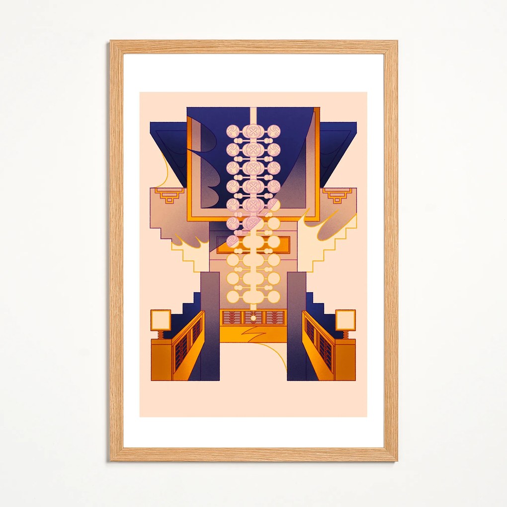 Marek Kulhavý | Mára Čmára Marek Kulhavý | Ostrava 2 Rám: Černý, Velikost: 30 x 20 cm