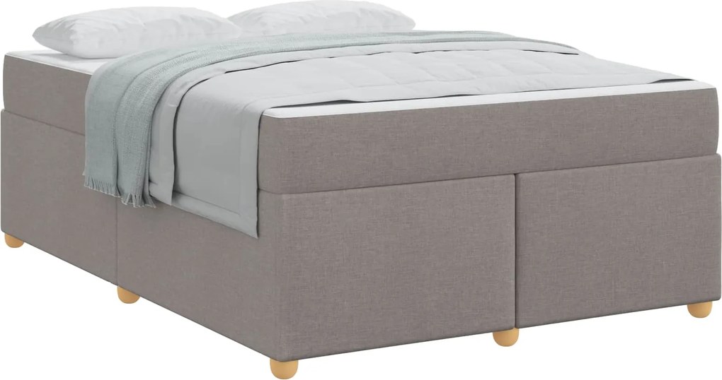 Rám postele Taupe 140 x 200 cm textil 3399360
