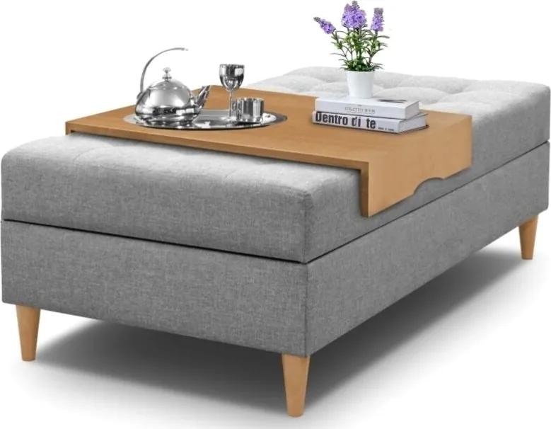 Casarredo - Komfort nábytek Rohová sedačka a taburet FELICIA výběr látek SK3 | potah: solar 96