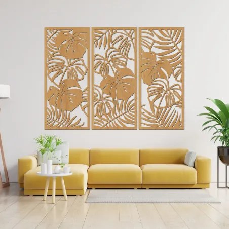 Tropické listy monstera a papraď | SENTOP HDF0533