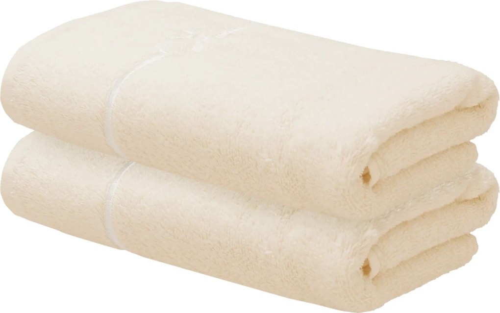 Livarno® Froté ručník, 50 x 100 cm, 500 g/m2, 2 kusy (bílá)