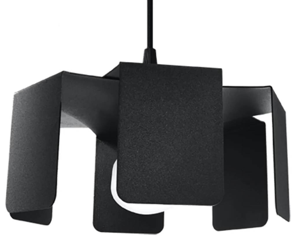 Sollux Lighting Závěsné svítidlo TULIP černé