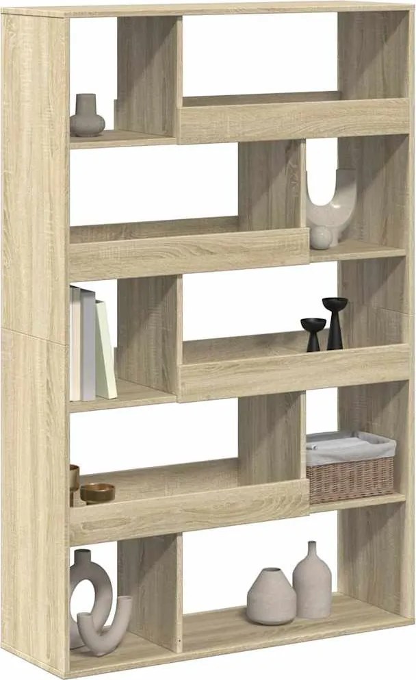 Knihovna dub sonoma 100 x 33 x 156,5 cm kompozitní dřevo 3309341