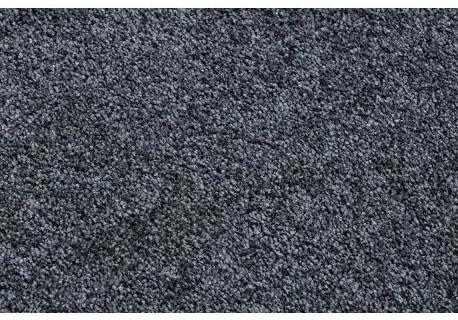 koberec, koberec metráž SANTA FE šedá 97 hladký, Jednotný jedno velikost 100x400 cm | krásné koberce cz