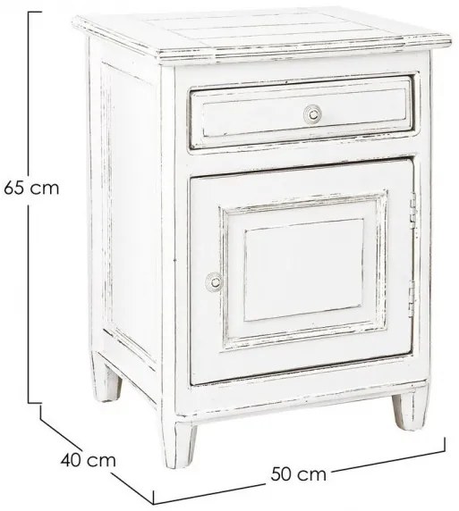 BIZZOTTO noční stolek COLETTE 65x50 cml 0745086