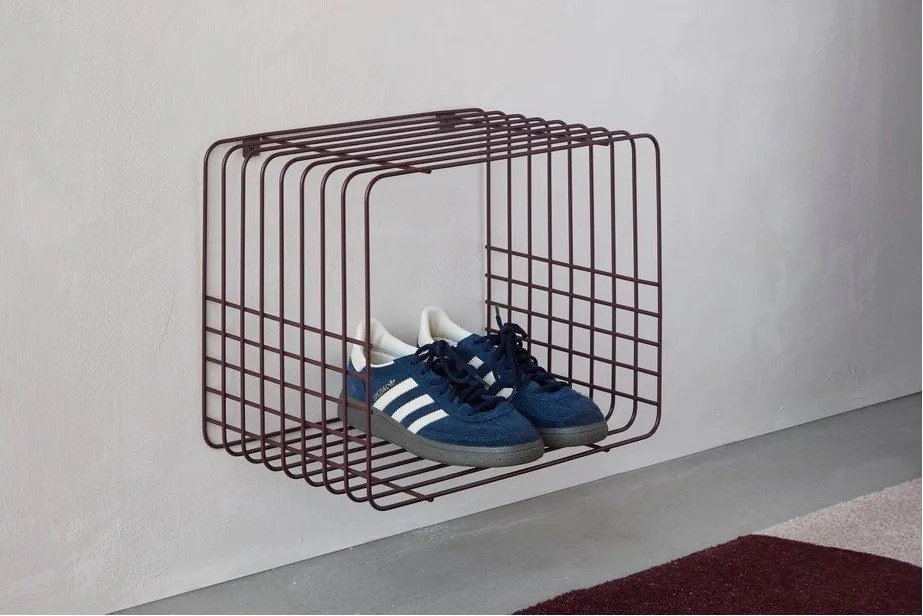 Vínová patrová kovová police 38 cm Store-It – Mette Ditmer Denmark