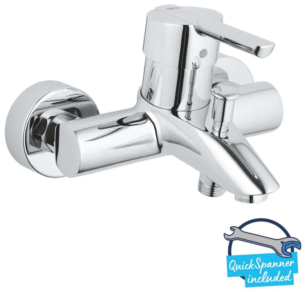 Grohe Feel - Vanová nástěnná baterie, chrom 32269000