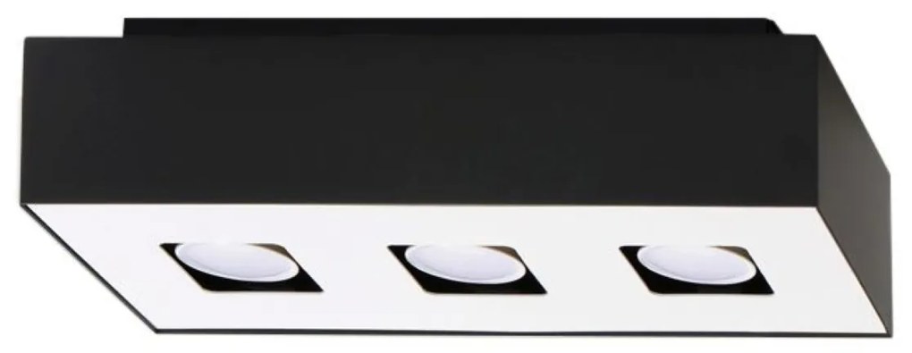 Sollux Lighting Stropní svítidlo MONO 3 Černá