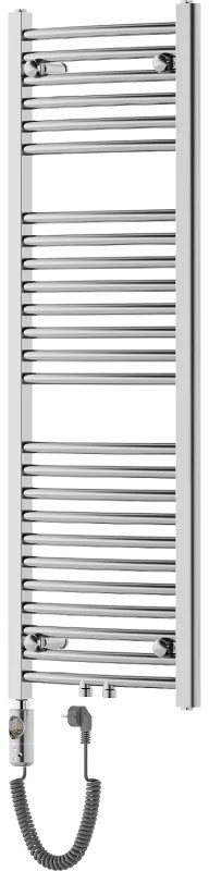 Mexen Ares, elektrické topné těleso 1200x400 mm + topná tyč 300 W, chromová, W102-1200-400-2300-01